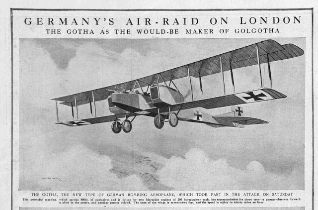 Os bombardeiros alemães da Primeira Guerra Mundial - Zheit ...